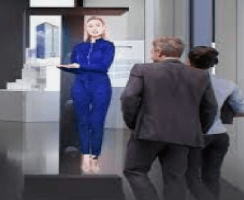 Holographic Welcome Entrance - TLC Creative Technology